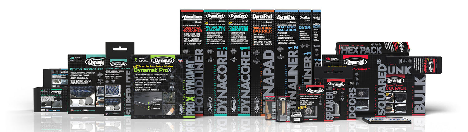 Automotive Sound Deadening & Heat Insulation - Dynamat – DynamatStore