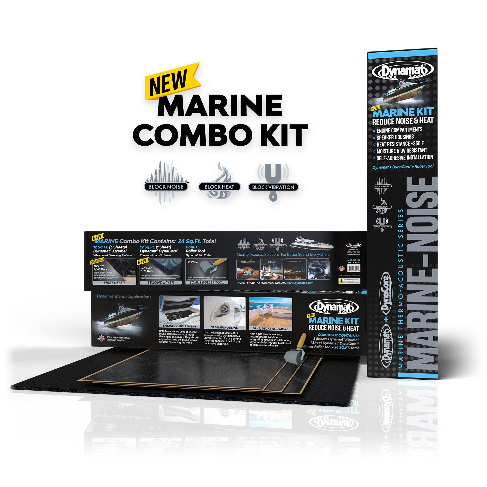 Dynamat Marine Combo Kit & Quiet Soundproofing – DynamatStore